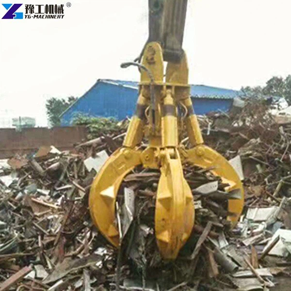 Excavator Scrap Grapple - China Excavator Scrap Grapple Manufacturers ...